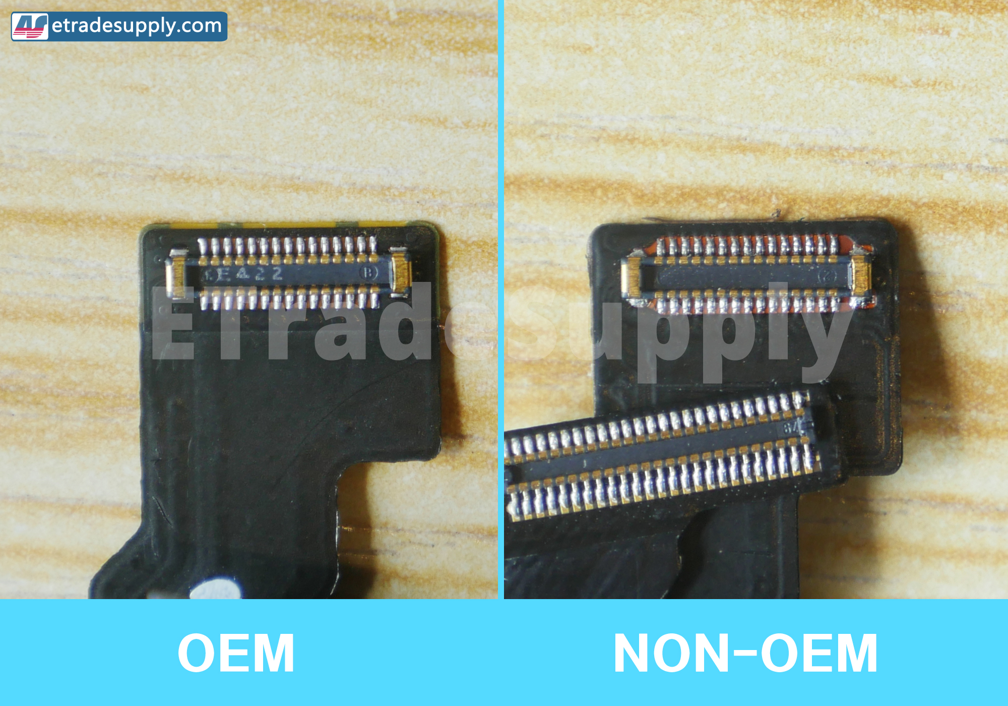 How to Distinguish iPhone Screen OEM And Copy Flex Cable How to Distinguish iPhone Screen OEM And Copy Flex Cable